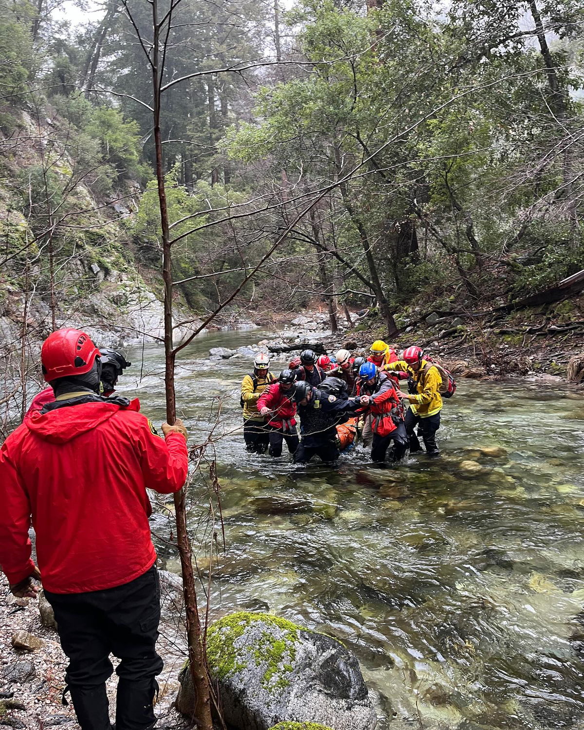 Multiple search and rescue teams help rescue a hiker near Sykes Camp in ... Multiple search and rescue teams help rescue a hiker near Sykes Camp in ...